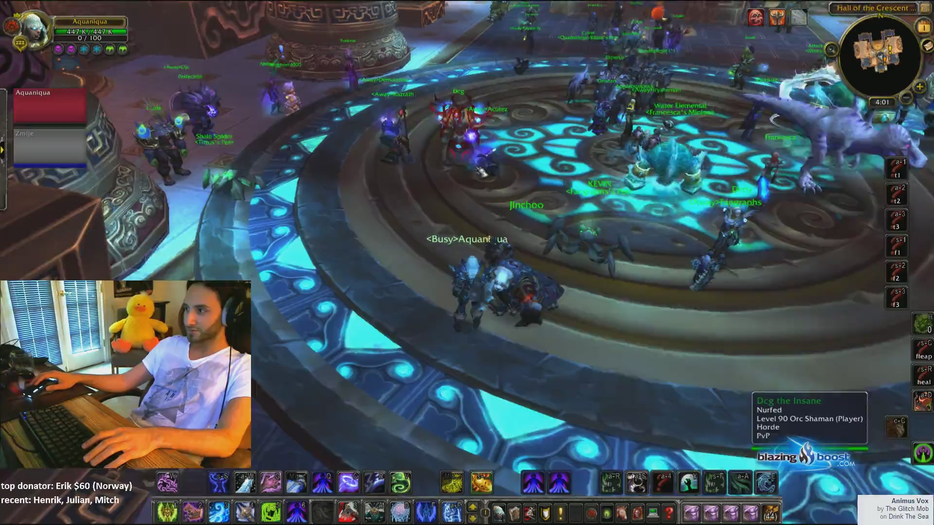 3v3 with cdew monk and mitch - twitter.com/ByronBernstein for updates ...